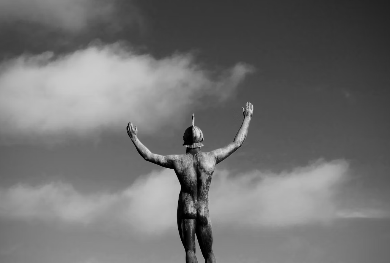 The Statue Of Apollo Through The Marvelous Night, By: Pawel Markiewicz ...